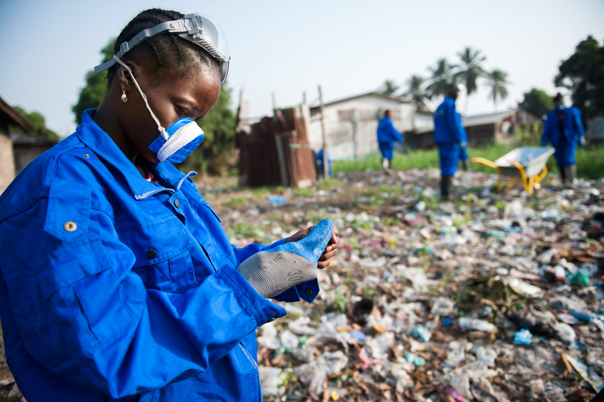 UNMIL SUPPORTS A WASTE RECYCLING PROJECT IN MONROVIA | UNMIL