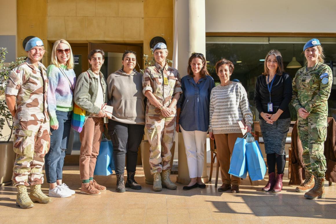 UNFICYP's Force Commander delivers funds to organisations across the ...